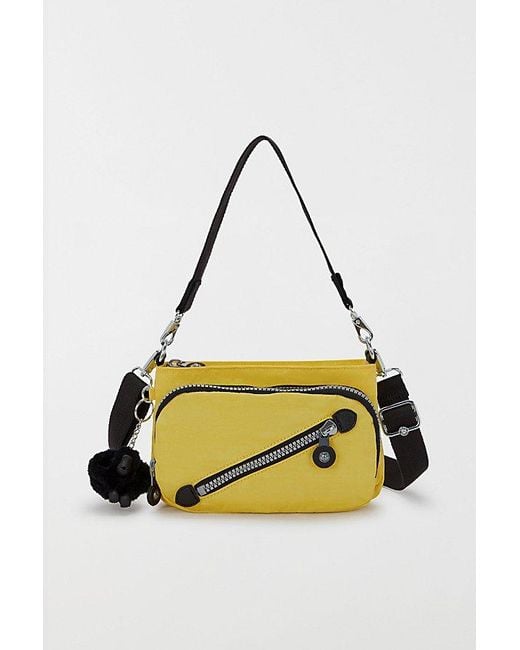 Kipling New Milos Heritage Nylon Shoulder Bag in Metallic | Lyst