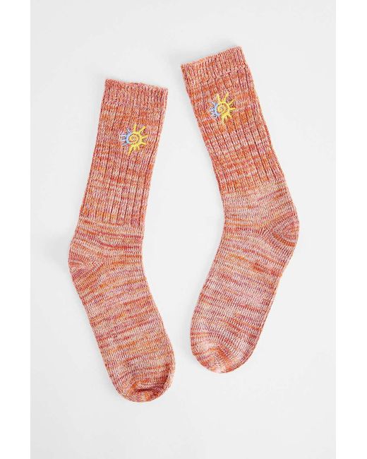 Ayker Twist Sun Socks At Urban Outfitters in Pink for Men | Lyst UK