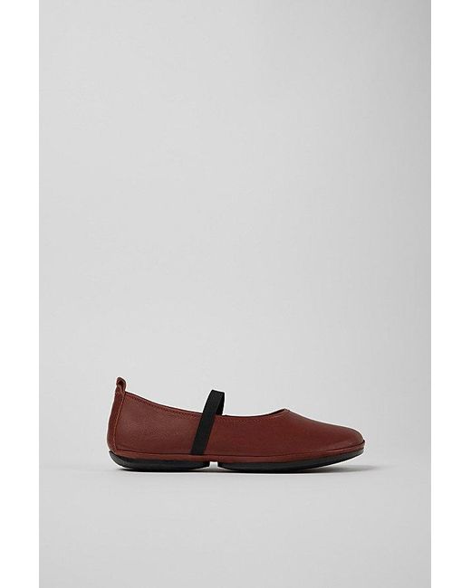Camper Right Mary Jane Shoe in Red | Lyst