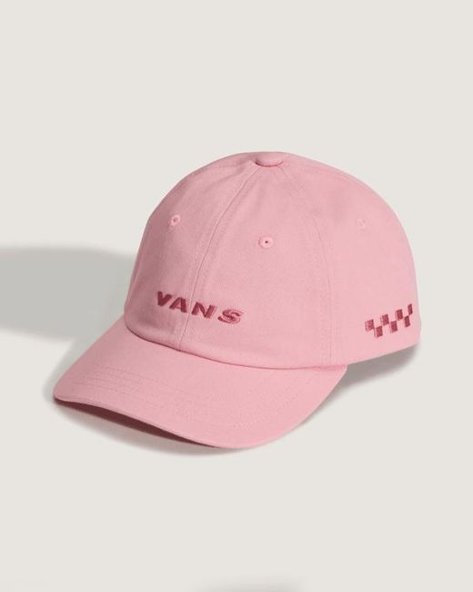Vans Kids Check Side Bill Jockey Hat in Pink | Lyst UK