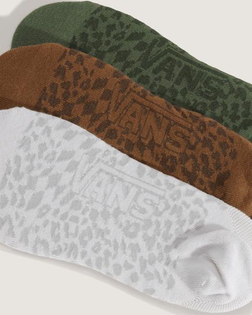 Vans Fuego Canoodle Socks (3 Pairs) Size: L (8.5-12 in Green for Men ...