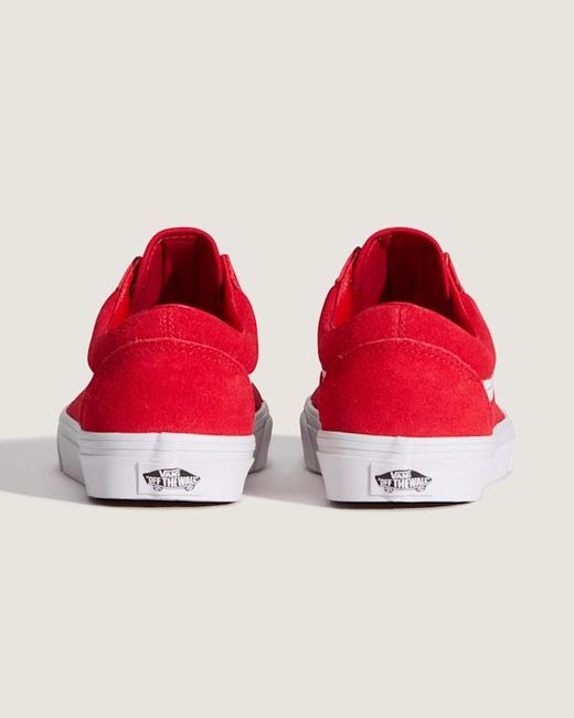 Vans Old Skool Shoes in Red for Men | Lyst UK