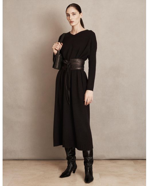 Varana Leather Wide Corset Belt - Lyst