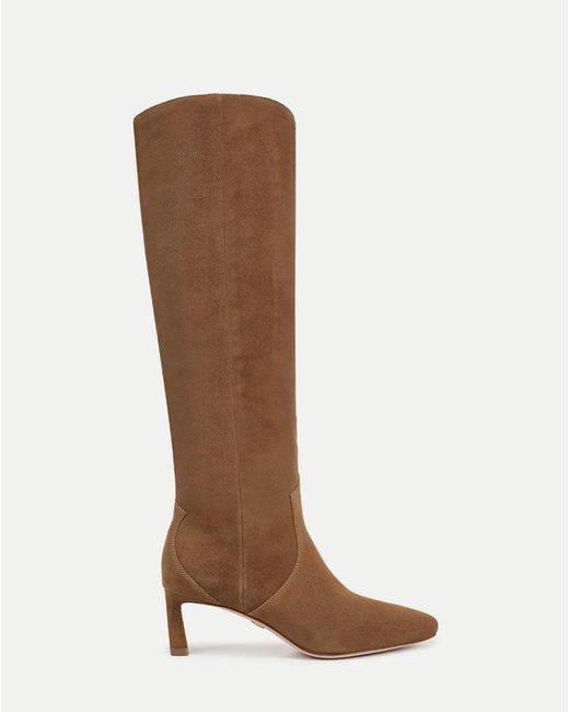 Veronica Beard Kinna Tall Boot in Brown | Lyst