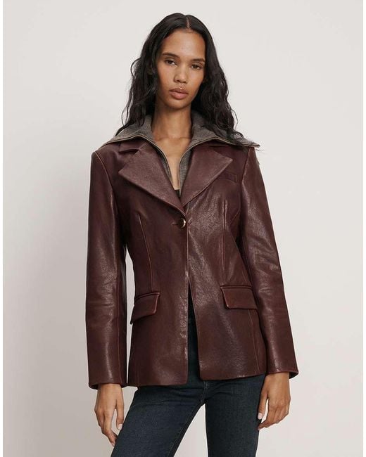 Veronica Beard Leather Jacket