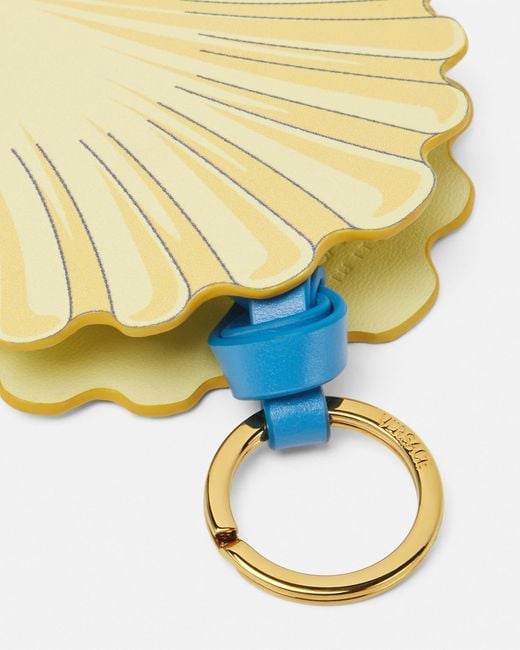 Versace Seashell Leather Charm | Lyst