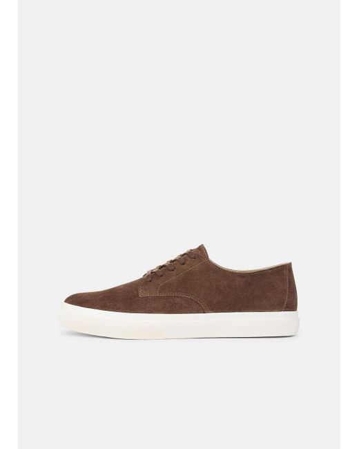 Vince Foresta Suede Sneaker in Brown for Men | Lyst