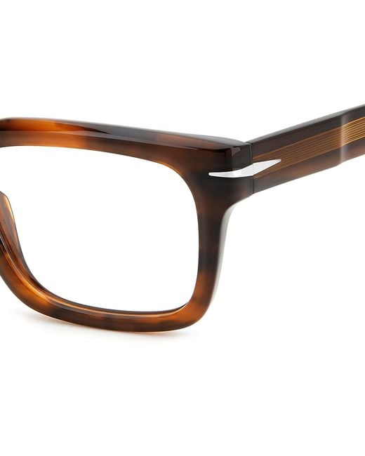 David Beckham Db 7107 Asa Optical Frames Acetate Geometric in Black for ...