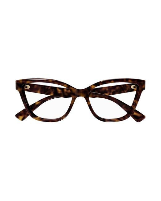 Gucci Gg1589O 002 Optical Frames Acetate Transparent Cat Eye in Black ...