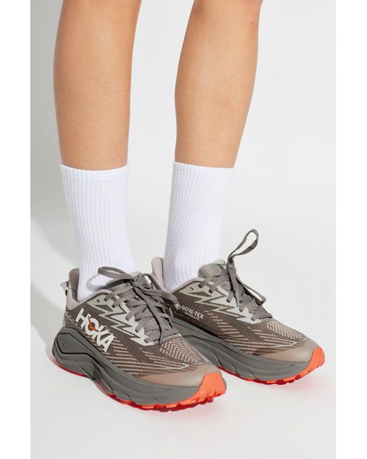 Hoka One One Sports Shoes 'Challenger 8 Gtx' in Grey | Lyst UK