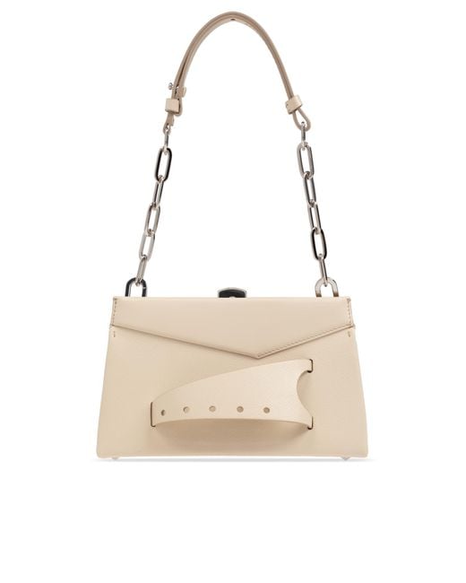 Maison Margiela Handbag Snatched Small in Natural | Lyst UK