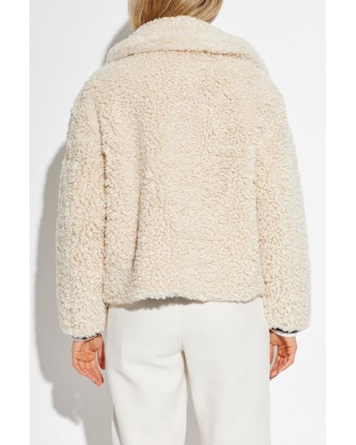 Save The Duck Insulated Jacket "Hester" in Natural | Lyst UK