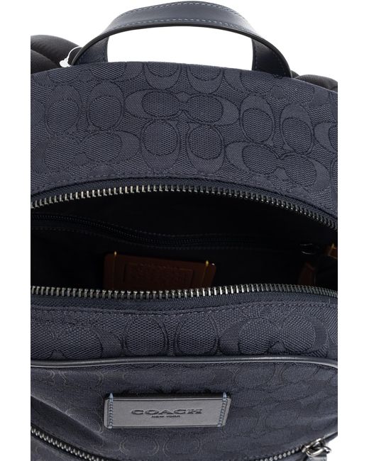 COACH Backpack Theo in Blue for Men | Lyst