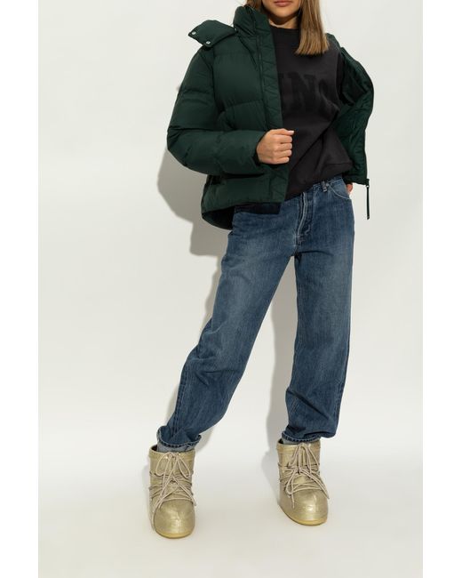 Moon Boot Snow Boots Mb Icon Glitter in Blue | Lyst