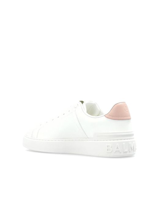 Balmain Sports Shoes in White | Lyst UK
