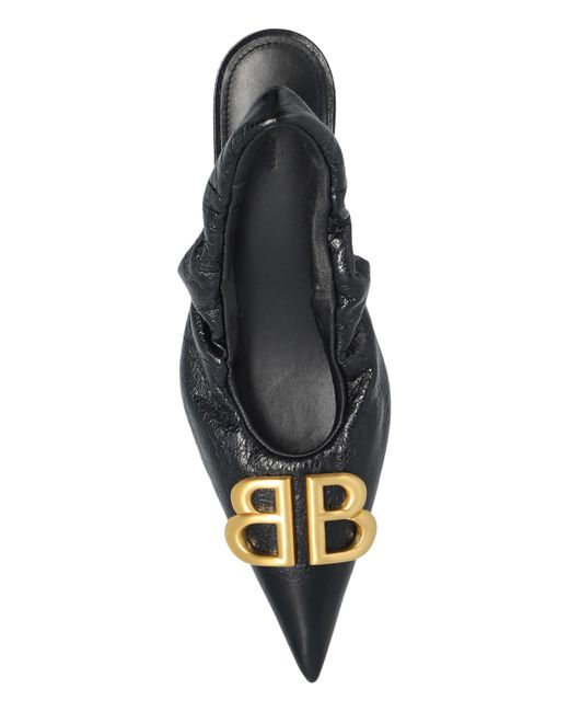 Balenciaga Heeled Shoes Monaco in Black | Lyst