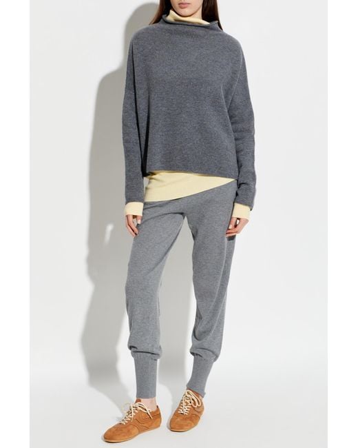 Lisa Yang "Abra" Trousers in Grey | Lyst UK