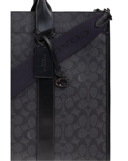 COACH Document Bag in Black for Men | Lyst
