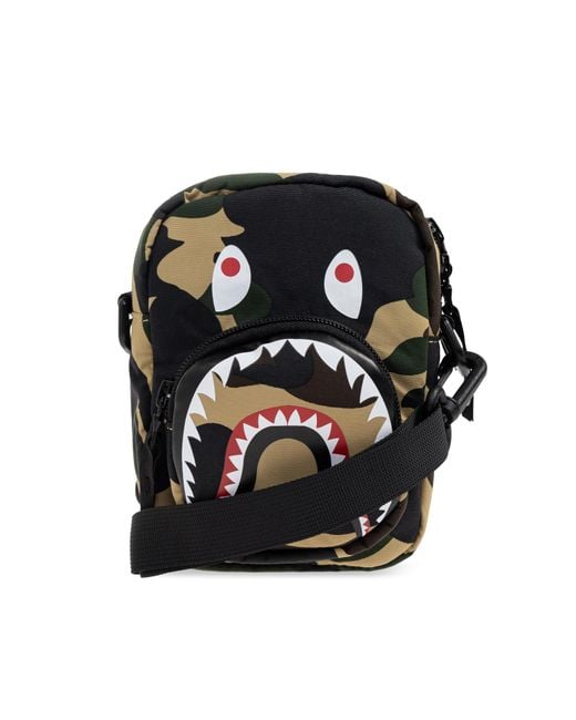 A Bathing Ape Shoulder Bag in Black for Men | Lyst UK