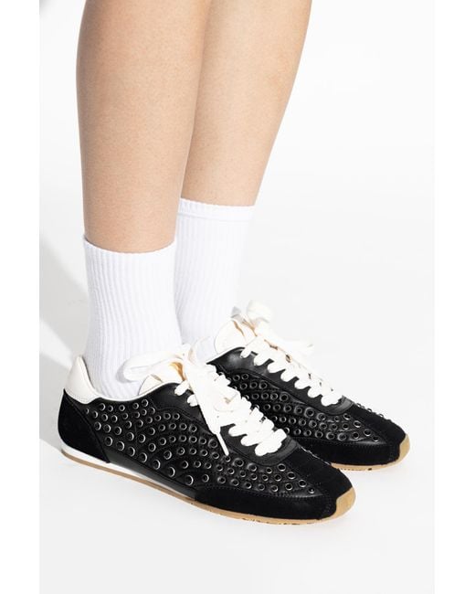Amiri 'Stud Pacific Flat' Sports Shoes in Black | Lyst UK