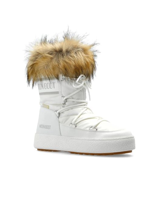 Moon Boot Snow Boots Ltrack Monaco Low in Blue | Lyst