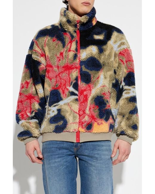 DIESEL 'S-Luke' Jacket in Red for Men | Lyst UK