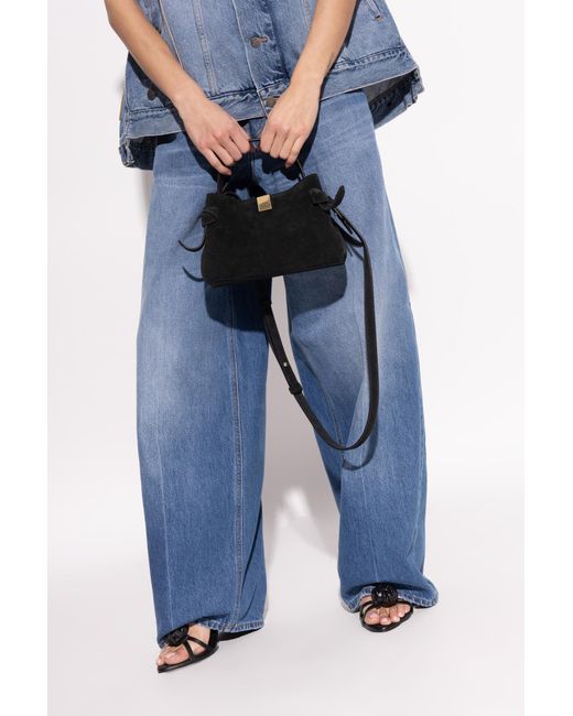 Yuzefi Handbag 'Gyoza Mini' in Black | Lyst UK
