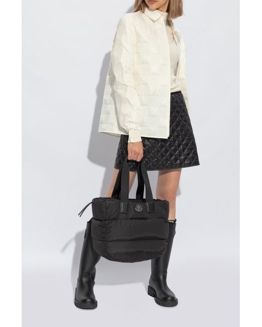 Moncler Kickstream Rain Boots in Black | Lyst