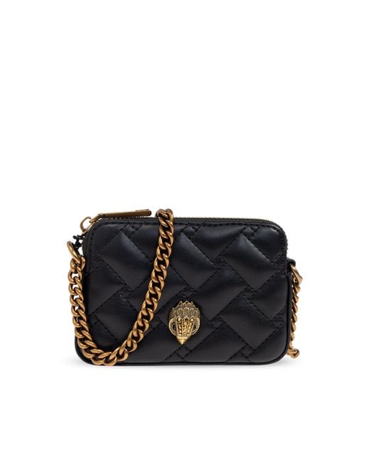 Kurt Geiger Wallet On Chain in Black | Lyst