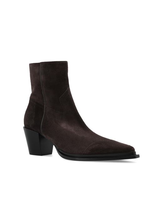 Jimmy Choo Cece' Heeled Ankle Boots in Black | Lyst UK