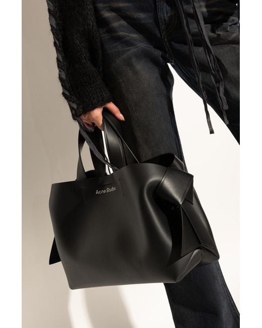 Acne Studios Bag Musubi Midi Type Shopper in Black | Lyst