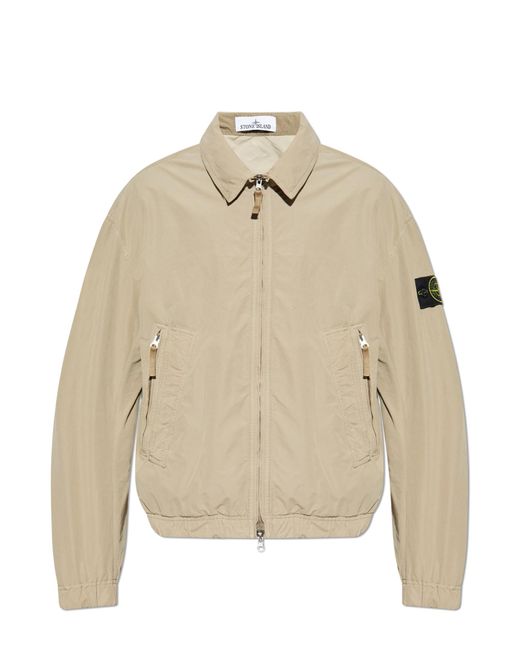 Stone Island Jacket With Multiple Pockets in Natural for Men | Lyst UK