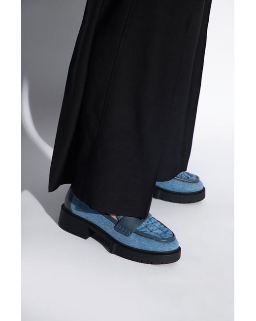 COACH Denim Loafers in Blue | Lyst
