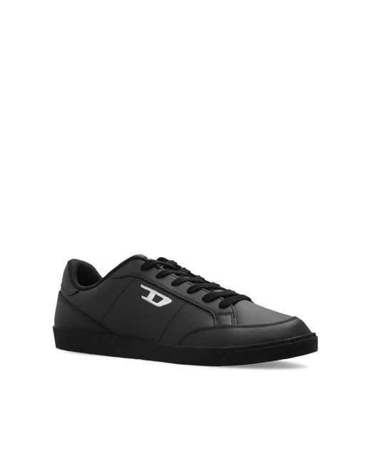 DIESEL 'S-D-Leo Low' Sports Shoes in Black for Men | Lyst UK