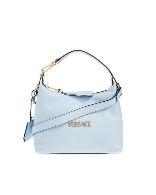 Versace Handbag "Tag Hobo" in Blue | Lyst UK