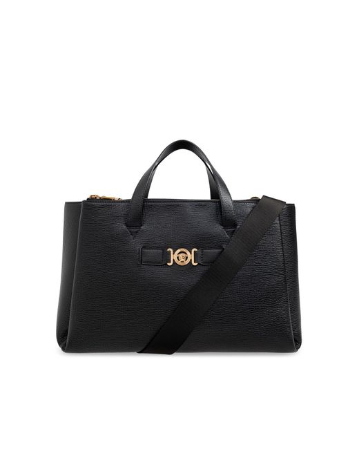 Versace Handbag 'Medusa Biggie' in Black | Lyst