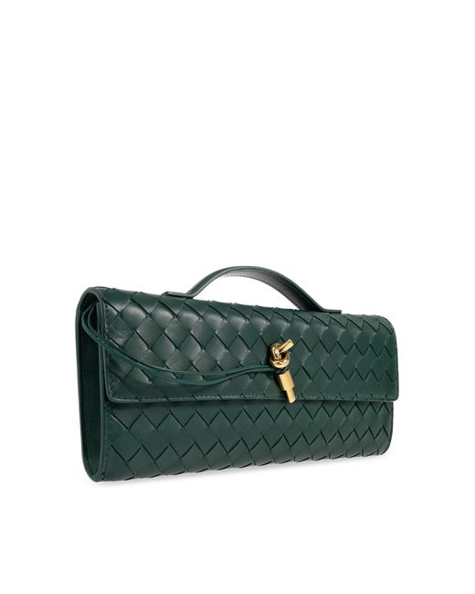 Bottega Veneta 'Andiamo' Handbag in Green | Lyst UK