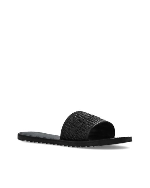 AllSaints 'Hoxton' Slides in Black | Lyst Canada