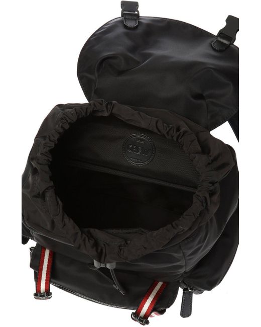Bally Synthetic Crew Nylon Backpack With Trainspotting Buckles in Black ...