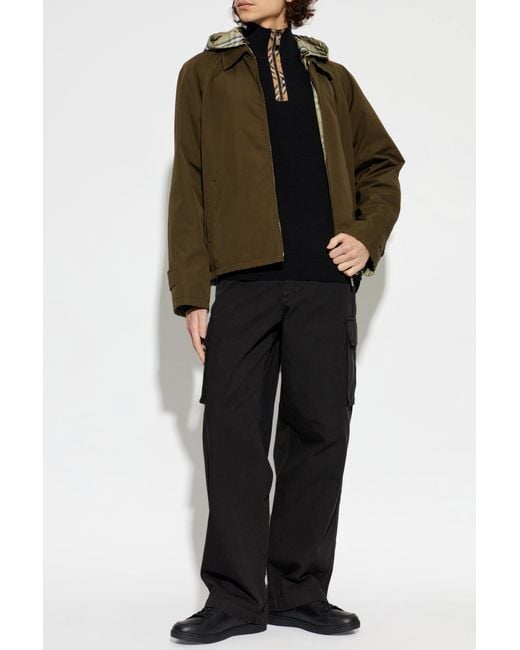 Burberry 'Cyrus' Trousers in Black for Men | Lyst UK