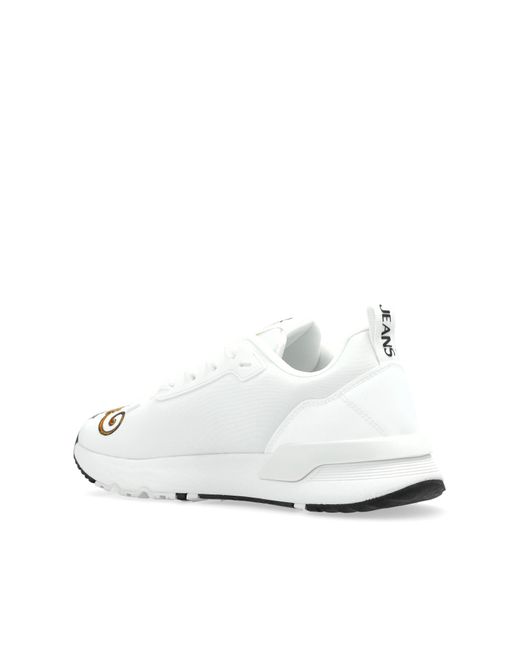 Versace Jeans Couture Sneakers With Barocco Pattern in White | Lyst UK