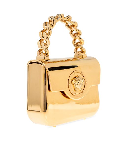 Versace Handbag La Medusa Mini in Black | Lyst