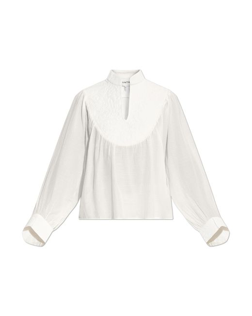 Munthe Top 'Frantz' in Natural | Lyst
