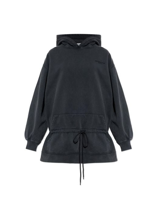 Alexander Wang Dress With Logo in Blue | Lyst UK