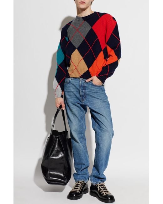 JW Anderson X Pringle in Red for Men | Lyst UK