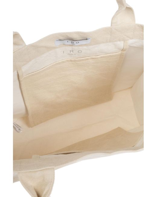 IRO Bag 'Jane' Type 'Shopper' in Natural | Lyst