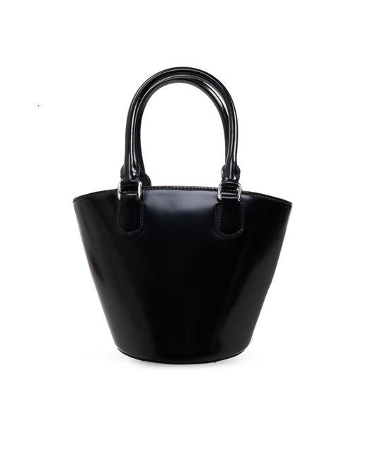 Self-Portrait Handbag in Black | Lyst UK