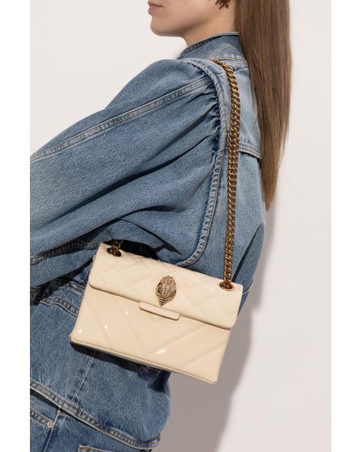 Kurt Geiger 'Mini Kensington' Shoulder Bag in Blue | Lyst