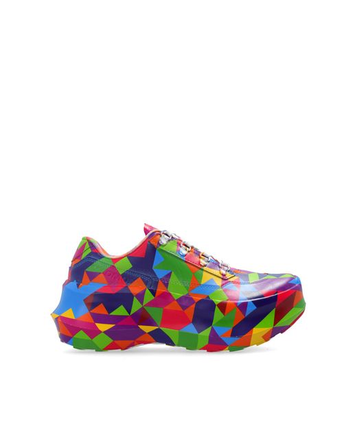 Comme des Garçons Sport Shoes `Sr811 Platform For Cdg` in Black | Lyst