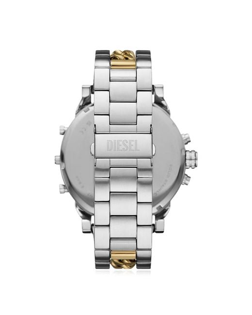 DIESEL Steel Watch, in Metallic for Men | Lyst UK